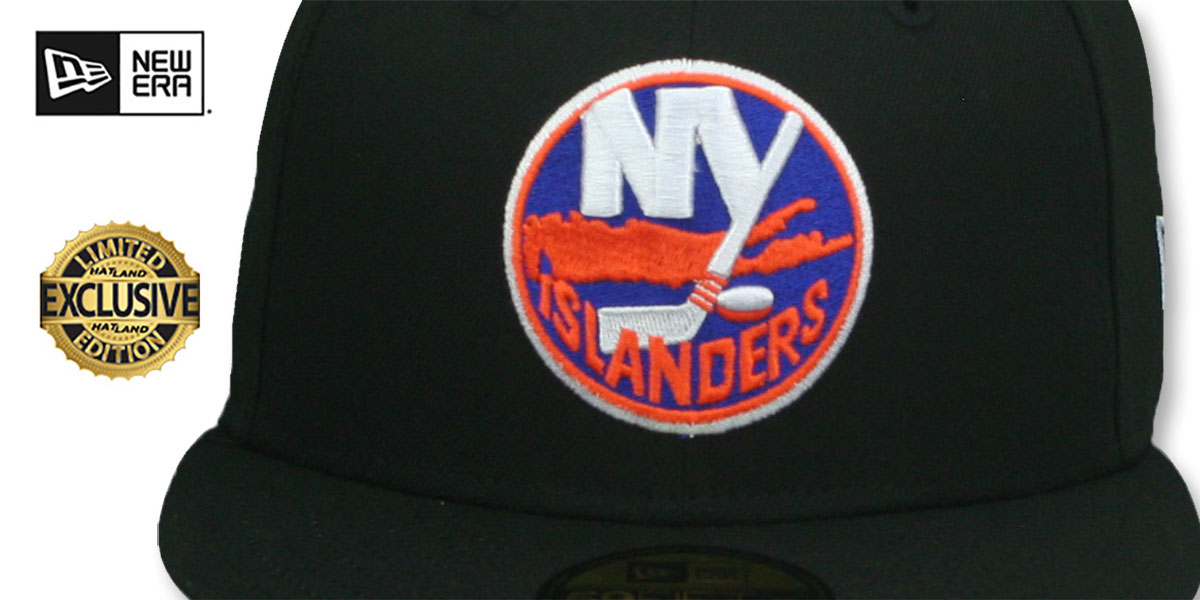New York Islanders NHL TEAM-BASIC Black Fitted Hat
