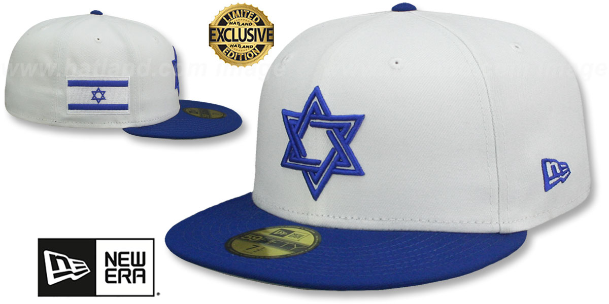 Israel 2023 WBC GAME White-Royal Hat by New Era