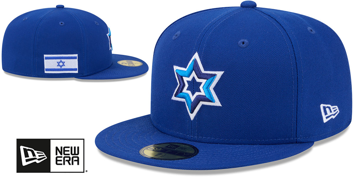 Israel 2026 WBC GAME Royal Hat by New Era