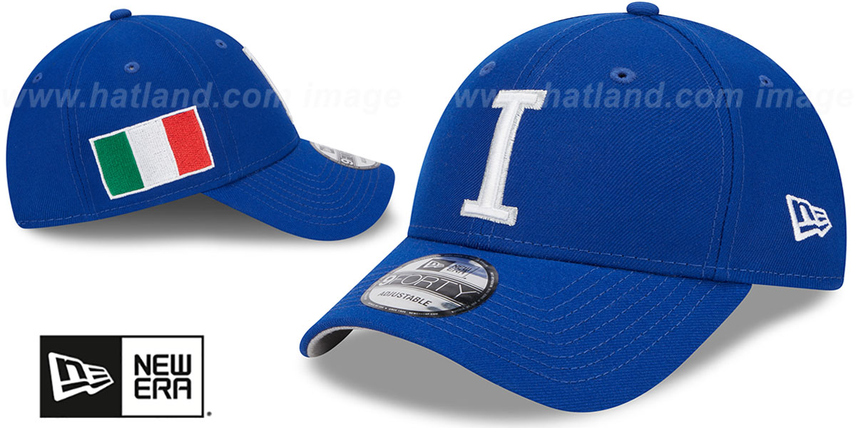 Italy 2023 WBC GAME STRAPBACK Royal Hat by New Era