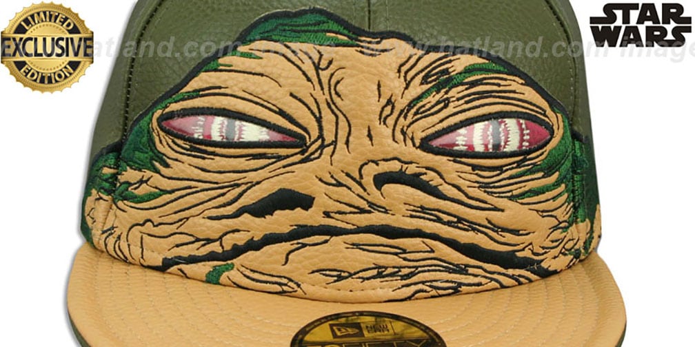 Star Wars Jabba the Hutt CHARACTER FACE Fitted Hat