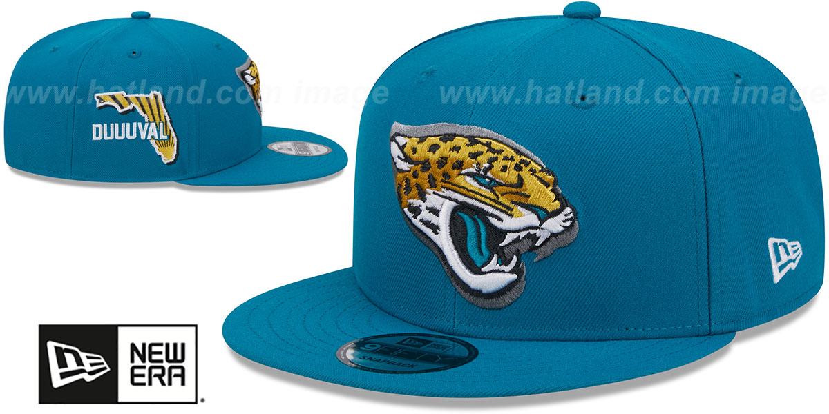Jacksonville Jaguars 2024 NFL DRAFT SNAPBACK Teal Hat