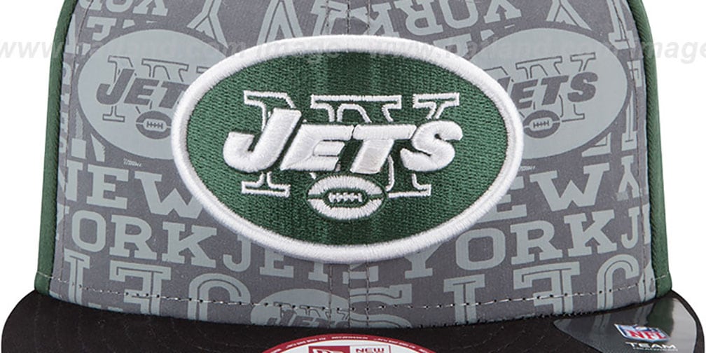 New York Jets 2014 NFL DRAFT SNAPBACK Green-Black Hat