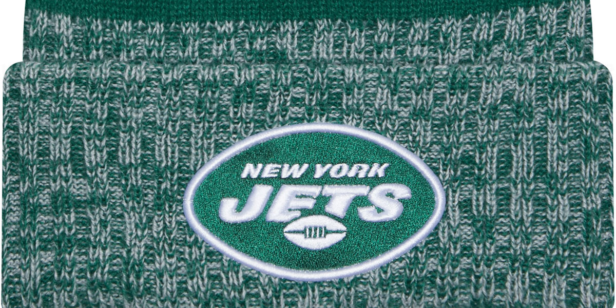 New York Jets 2023 SIDELINE Knit Beanie Hat by New Era