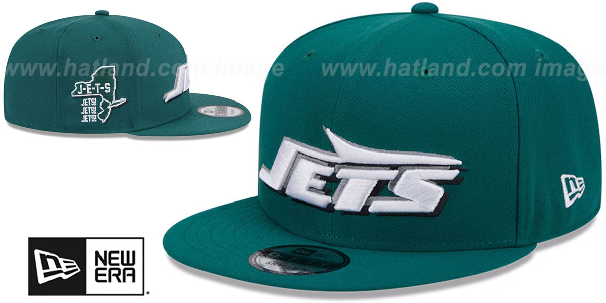 New York Jets 2024 NFL DRAFT SNAPBACK Green Hat by New Era