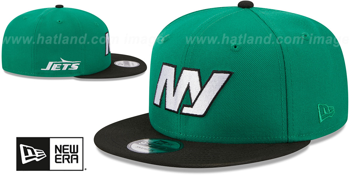 New York Jets NFL LIGATURE SNAPBACK Green-Black Hat