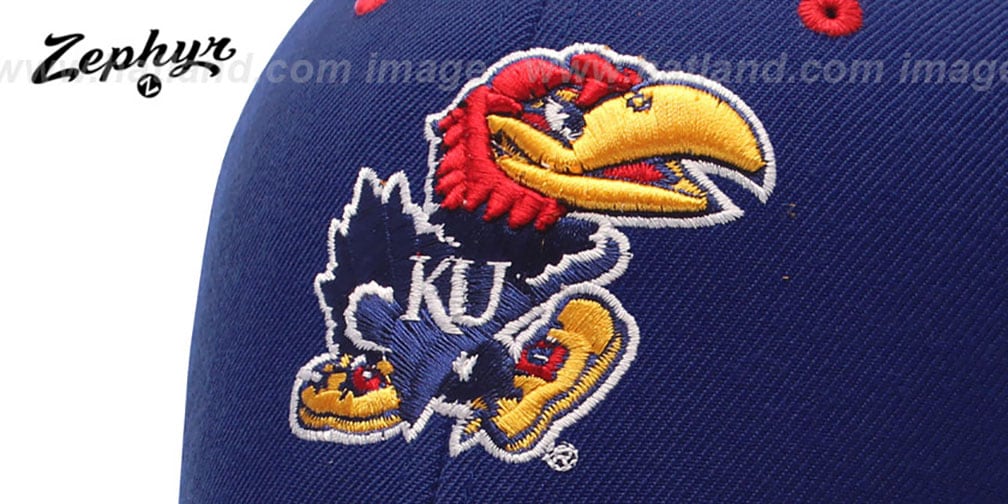 Kansas DHS Royal Fitted Hat by Zephyr