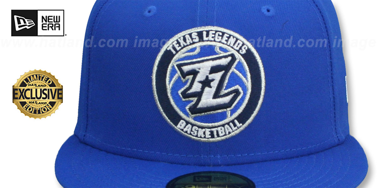 Texas Legends NBA G-LEAGUE Blue Fitted Hat by New Era