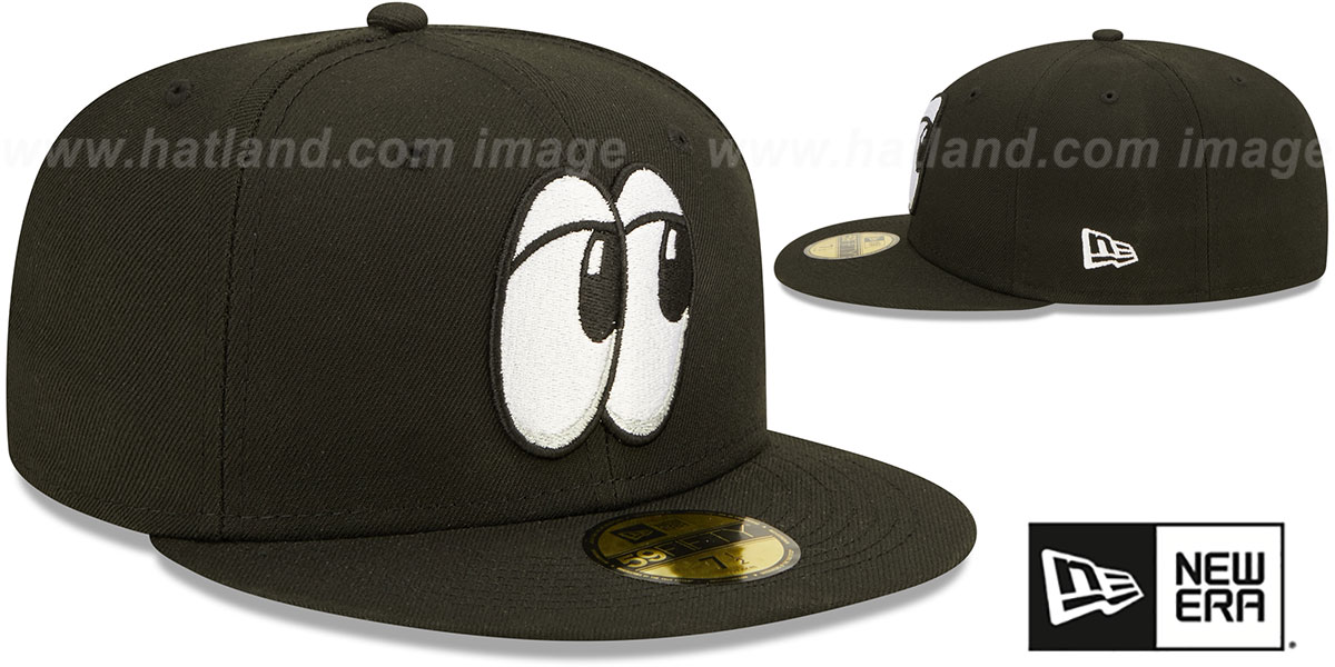 Chattanooga Lookouts MILB ONFIELD ALT 1 Black Fitted Hat
