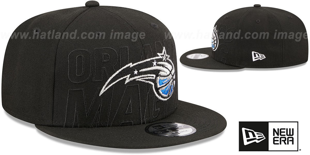 Orlando Magic 2023 NBA DRAFT SNAPBACK Black Hat by New Era