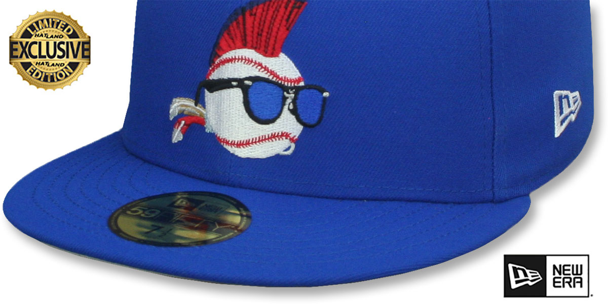 Major League WILD THING Royal Fitted Hat by New Era