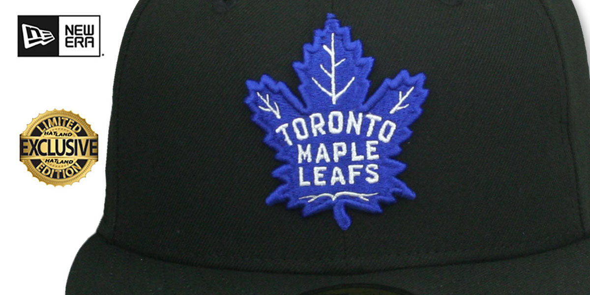 Toronto Maple Leafs NHL TEAM-BASIC Black Fitted Hat