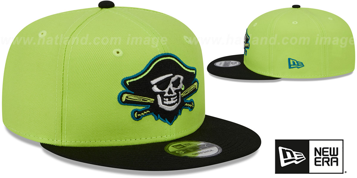Bradenton Marauders COPA SNAPBACK Yellow-Black Hat