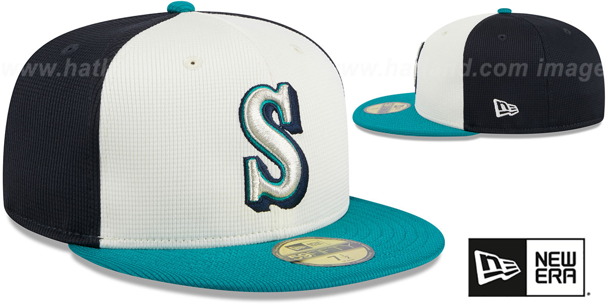 Seattle Mariners 2024-25 BATTING PRACTICE Fitted Hat