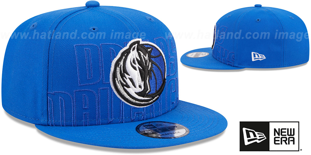 Dallas Mavericks 2023 NBA DRAFT SNAPBACK Royal Hat