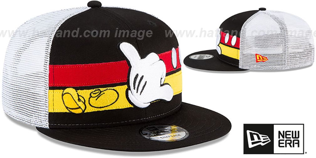 Mickey Mouse ELEMENTS TRUCKER SNAPBACK Hat by New Era