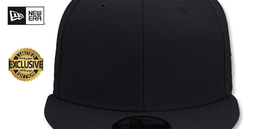 New Era BLANK SNAPBACK Black Hat