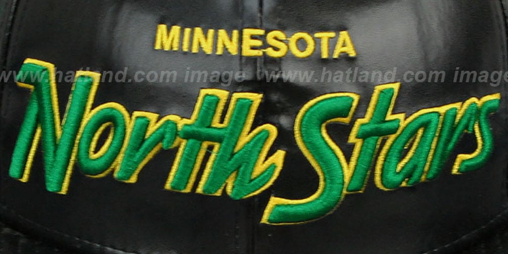 Minnesota North Stars REDUX SNAPBACK Black Hat by New Era