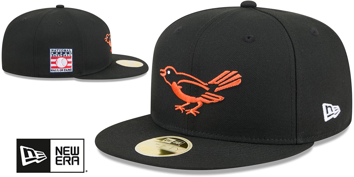 Baltimore Orioles 2025 HALL OF FAME Fitted Hat by New Era