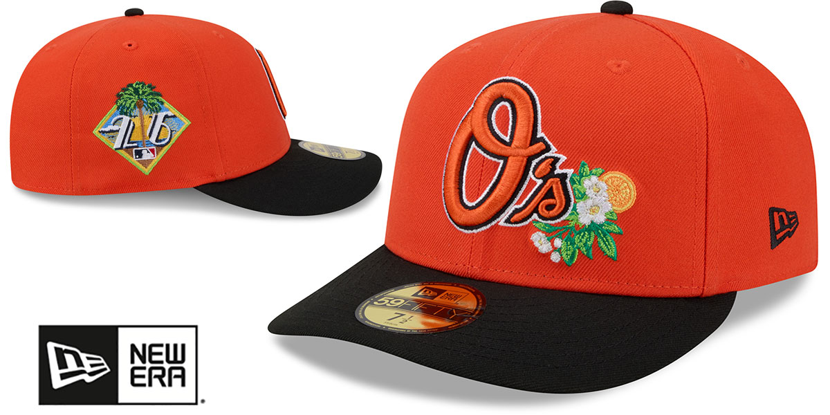 Baltimore Orioles 2026 PRECURVED SPRING TRAINING Fitted Hat