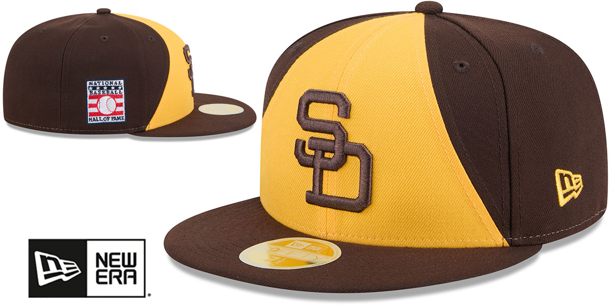San Diego Padres 2025 HALL OF FAME Fitted Hat by New Era