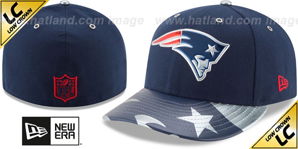 New England Patriots 2017 LOW-CROWN SPOTLIGHT Fitted Hat