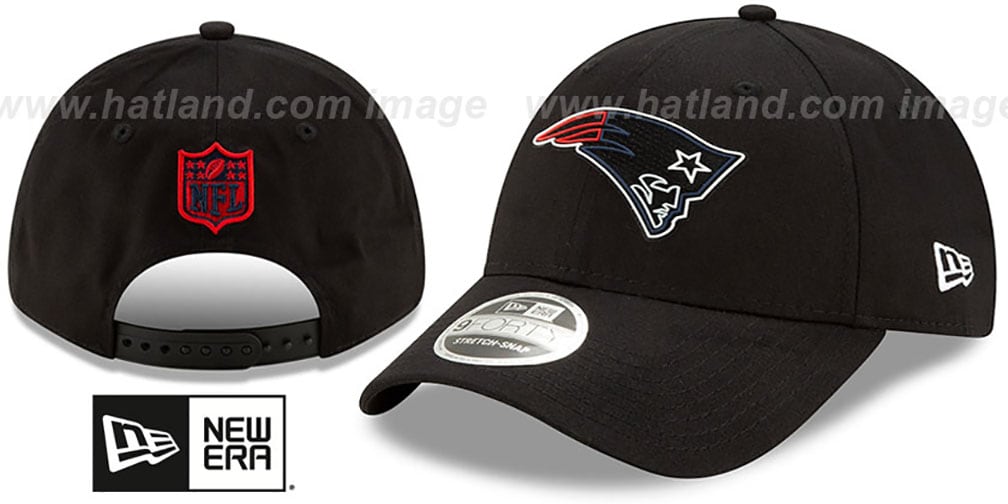 New England Patriots 2020 NFL VIRTUAL DRAFT STRETCH-SNAP Black Ha