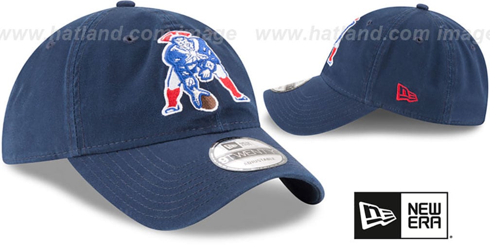 New England Patriots THROWBACK CORE-CLASSIC STRAPBACK Navy Hat
