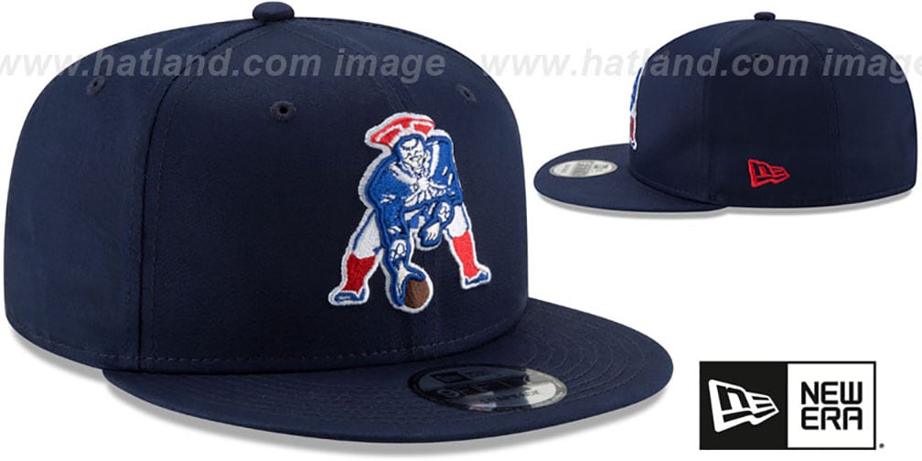 New England Patriots THROWBACK TEAM-BASIC SNAPBACK Navy Hat