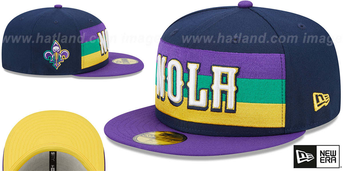 New Orleans Pelicans 22-23 CITY-EDITION Fitted Hat