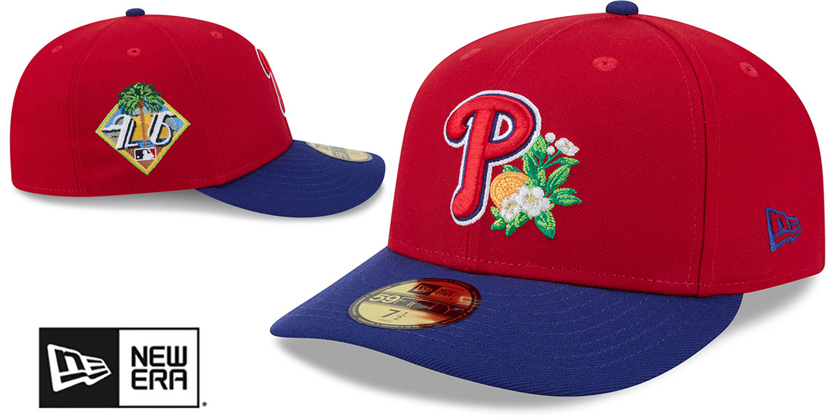 Philadelphia Phillies 2026 PRECURVED SPRING TRAINING Fitted Hat