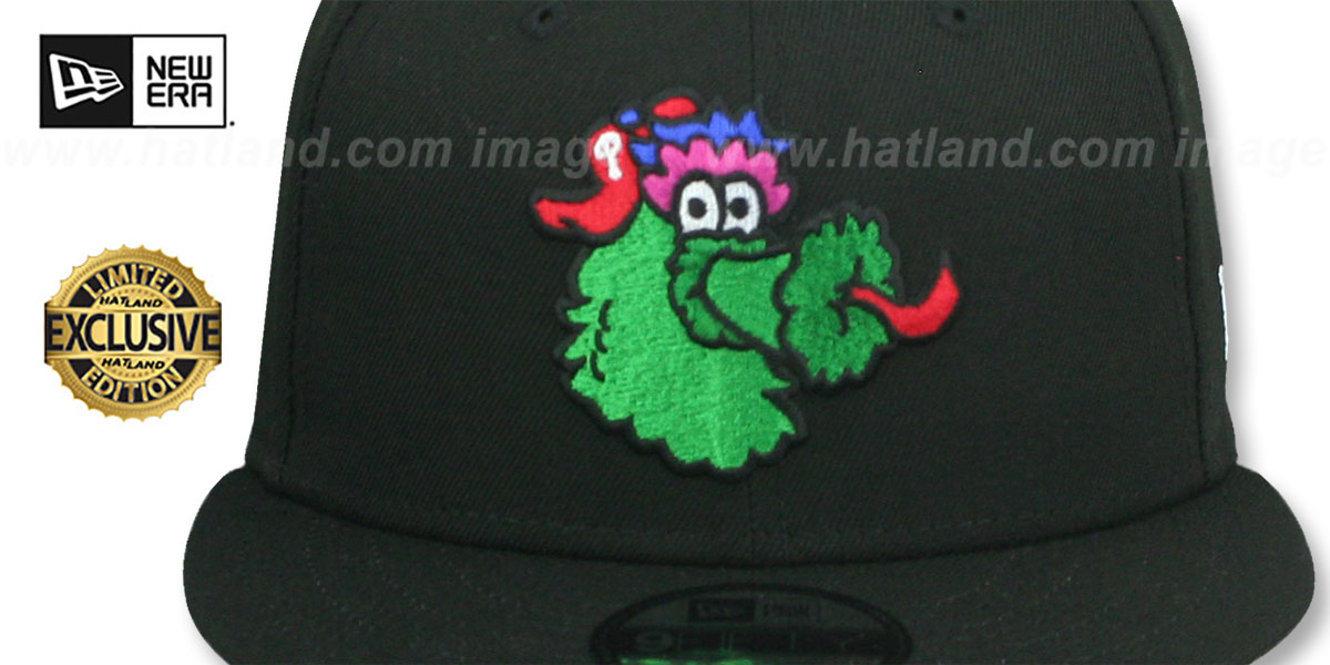 Philadelphia Phillies PHILLIE PHANATIC SNAPBACK Black Hat