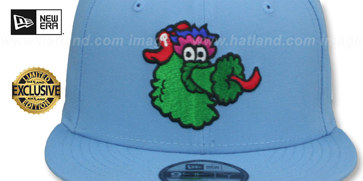 Philadelphia Phillies PHILLIE PHANATIC SNAPBACK Sky Hat