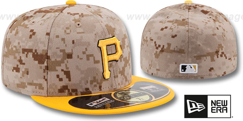 Pittsburgh Pirates 2014 STARS N STRIPES Fitted Hat
