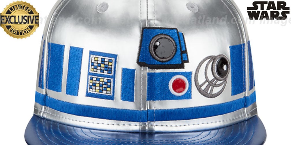 Star Wars R2D2 CHARACTER FACE Fitted Hat by New Era