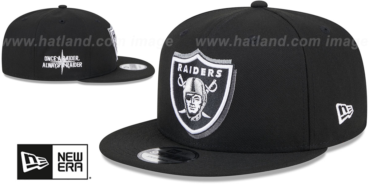 Las Vegas Raiders 2024 NFL DRAFT SNAPBACK Black Hat