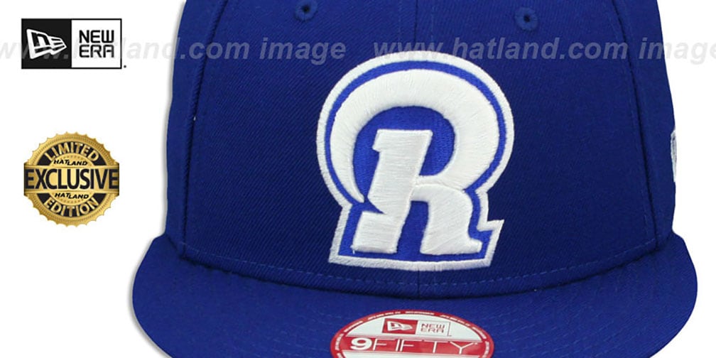 Los Angeles Rams R TEAM-BASIC SNAPBACK Royal-White Hat