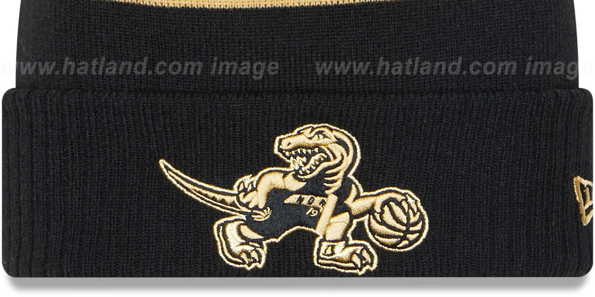 Toronto Raptors 2022 CITY EDITION Knit Beanie Hat by New Era