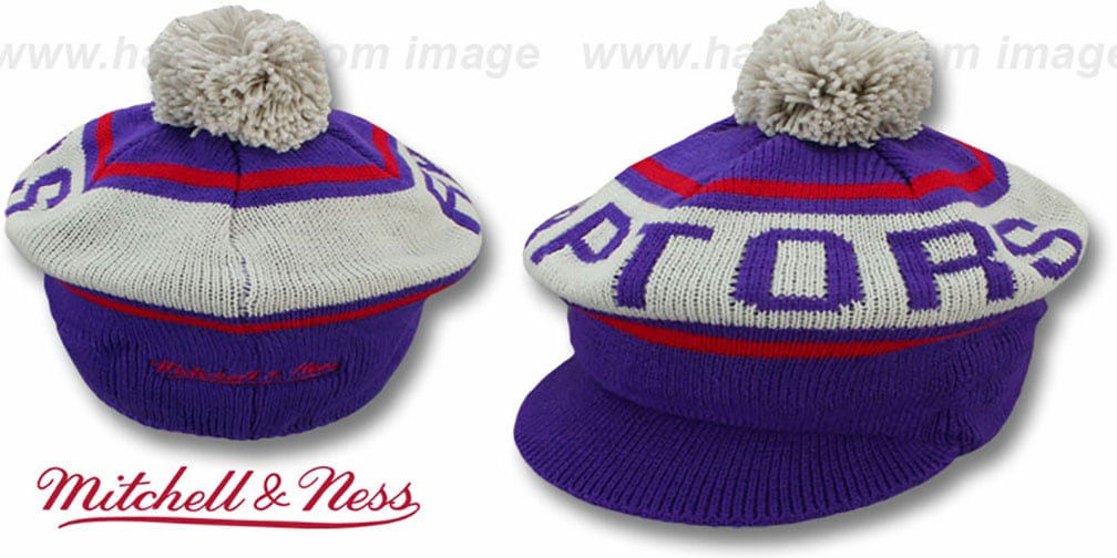 Toronto Raptors RERUN KNIT BEANIE by Mitchell and Ness