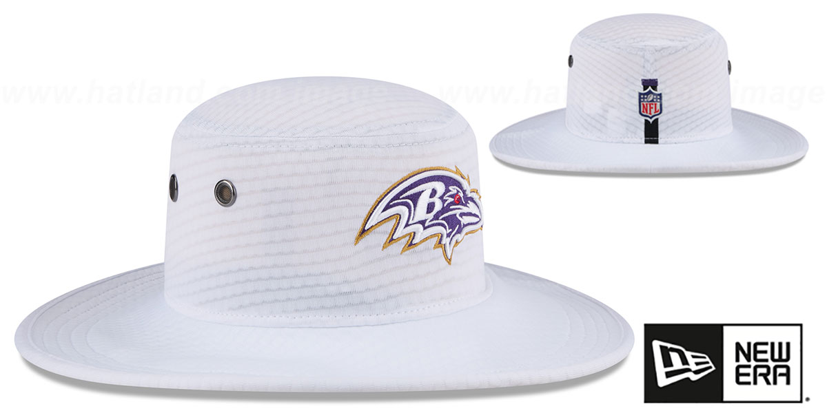 Baltimore Ravens 2024 NFL TRAINING BUCKET Hat by New Era