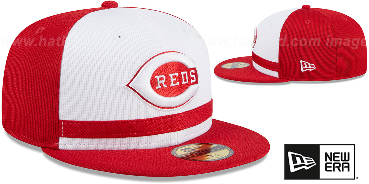 Cincinnati Reds 2024-25 BATTING PRACTICE Fitted Hat