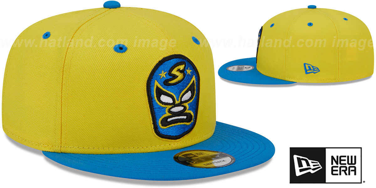 Sacramento River Cats COPA SNAPBACK Yellow-Blue Hat