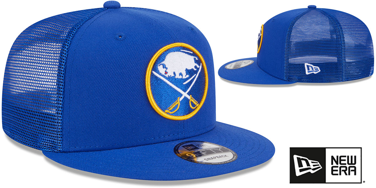 Buffalo Sabres TEAM-BASIC TRUCKER SNAPBACK Royal Hat