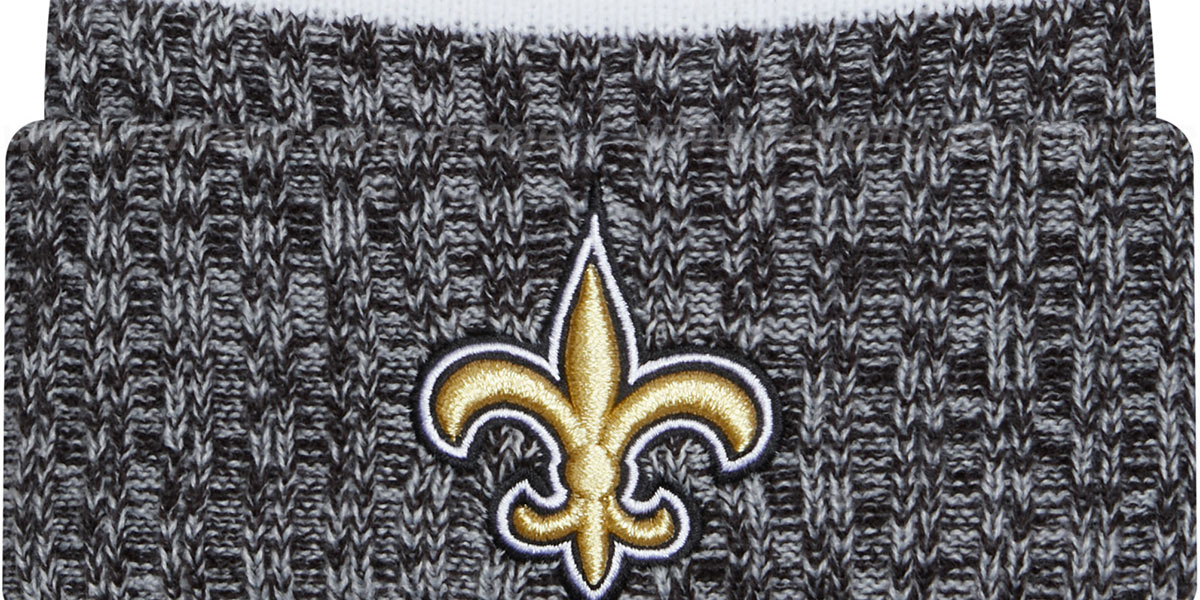 New Orleans Saints 2023 SIDELINE Knit Beanie Hat by New Era