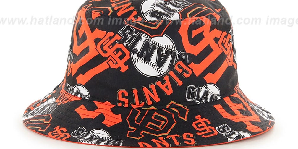 San Francisco SF Giants BRAVADO BUCKET Hat by Twins 47 Brand