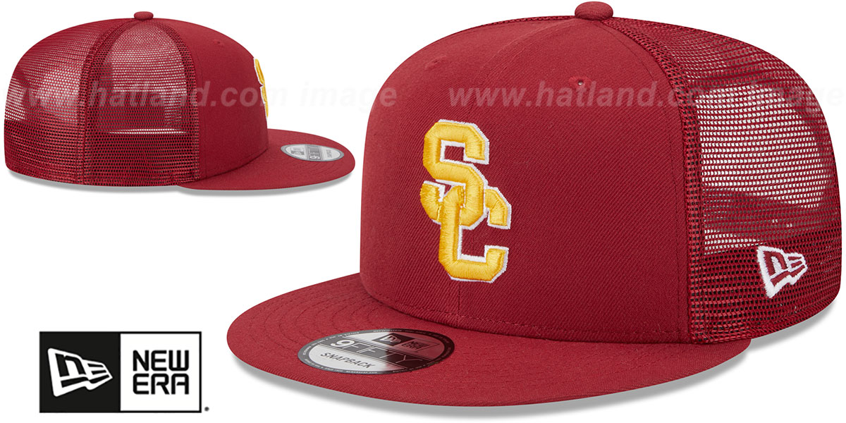Southern California Southern Cal TEAM-BASIC TRUCKER SNAPBACK Burg