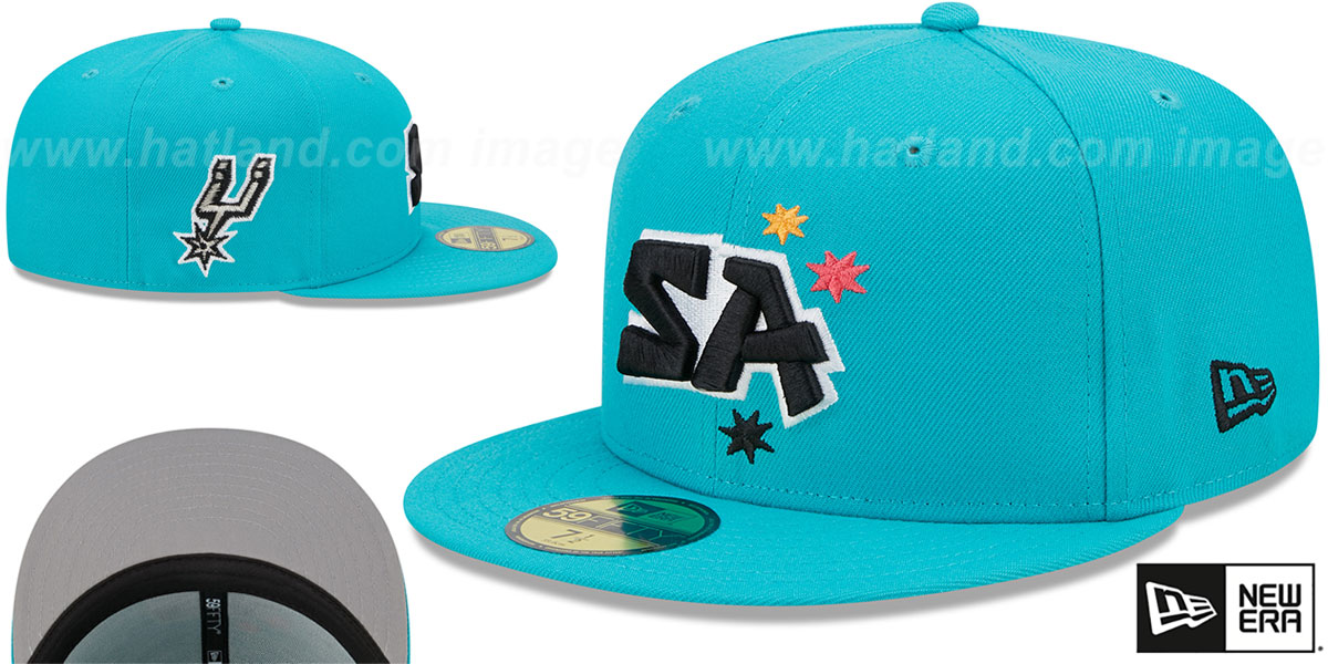 San Antonio Spurs 22-23 ALTERNATE CITY-EDITION Fitted Hat