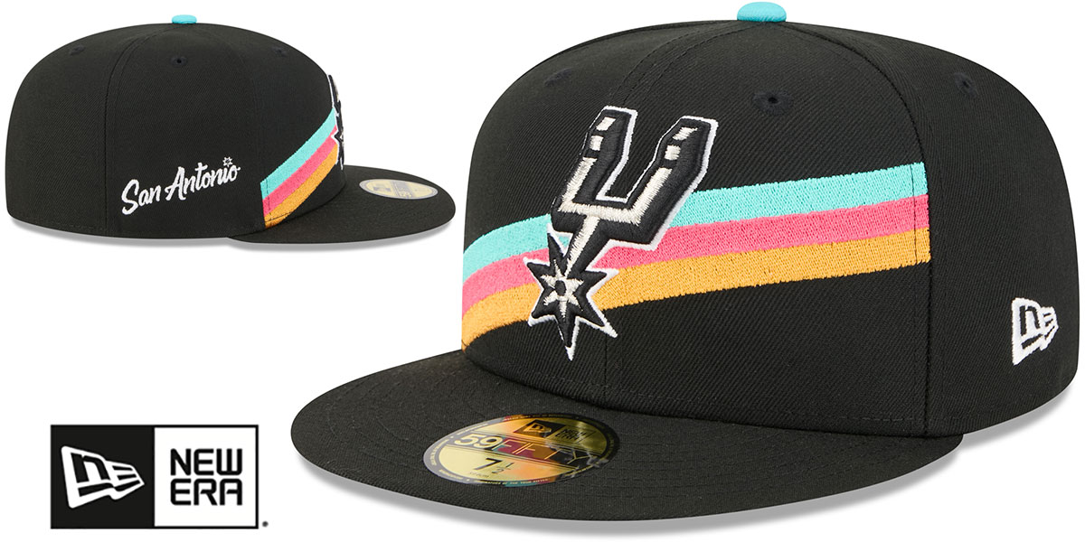 San Antonio Spurs 25-26 CITY-EDITION Fitted Hat by New Era