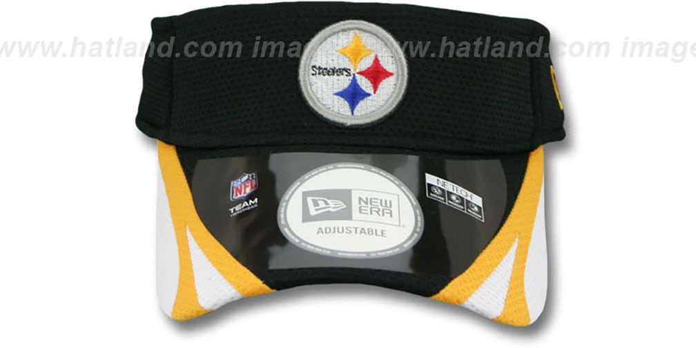 Steelers 2014 NFL TRAINING Black Visor by New Era