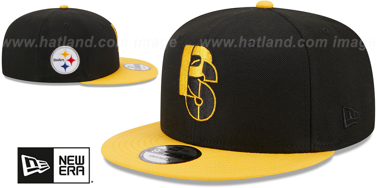 Pittsburgh Steelers NFL LIGATURE SNAPBACK Black-Gold Hat